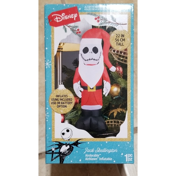 Disney | Holiday | Nightmare Before Christmas Santa Jack Airdorable 22 ...
